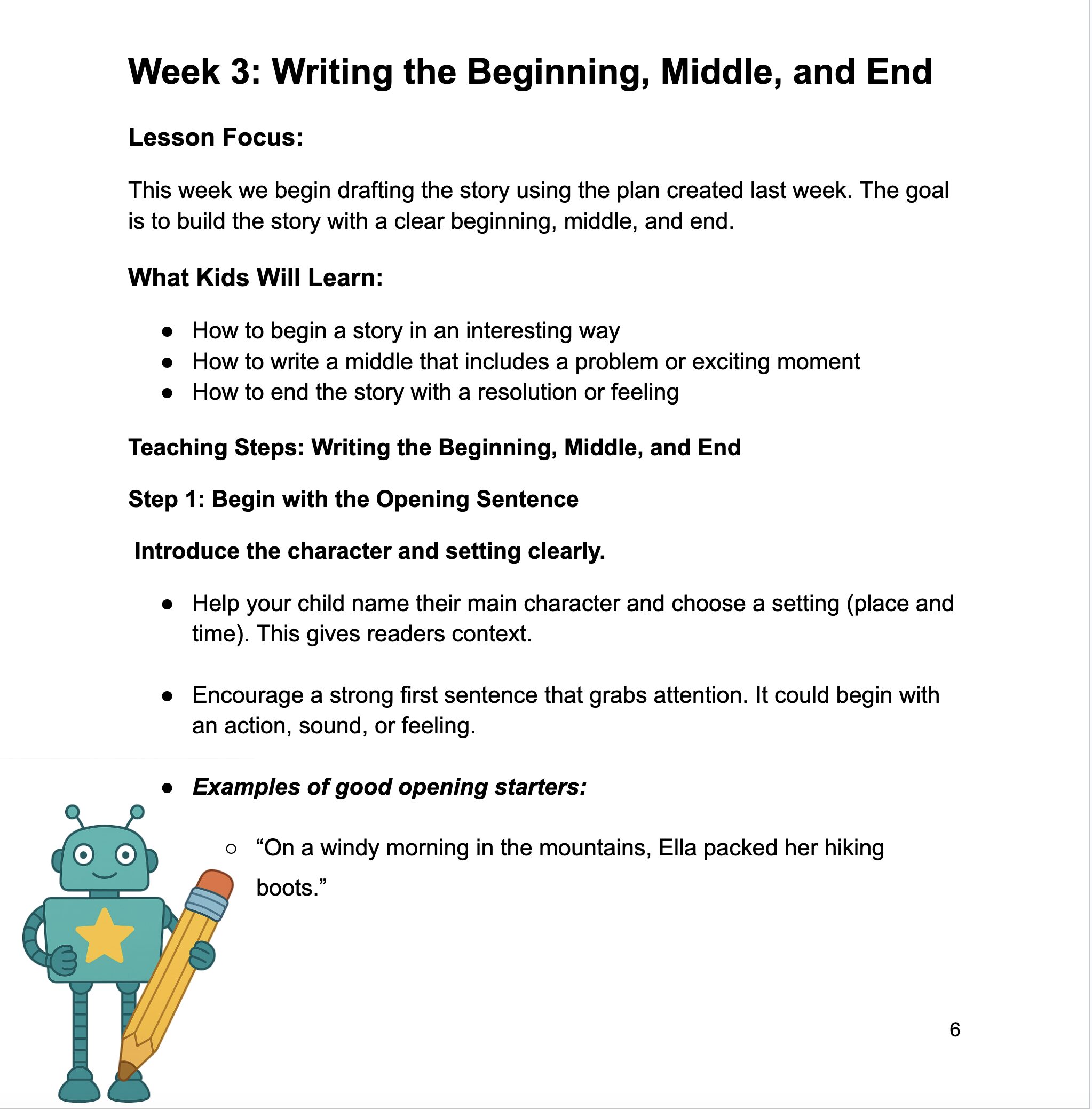 New Let’s Write Together Curriculum: Narrative Writing 2nd – 4th Grade ...